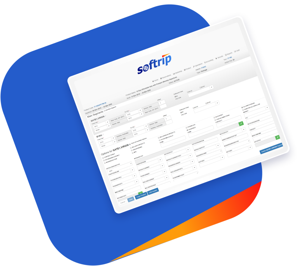 Multi-Day Tour Operator Software - Softrip